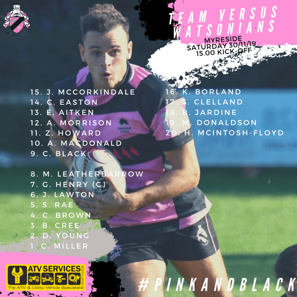 Team News : Ayr Rugby Football Club