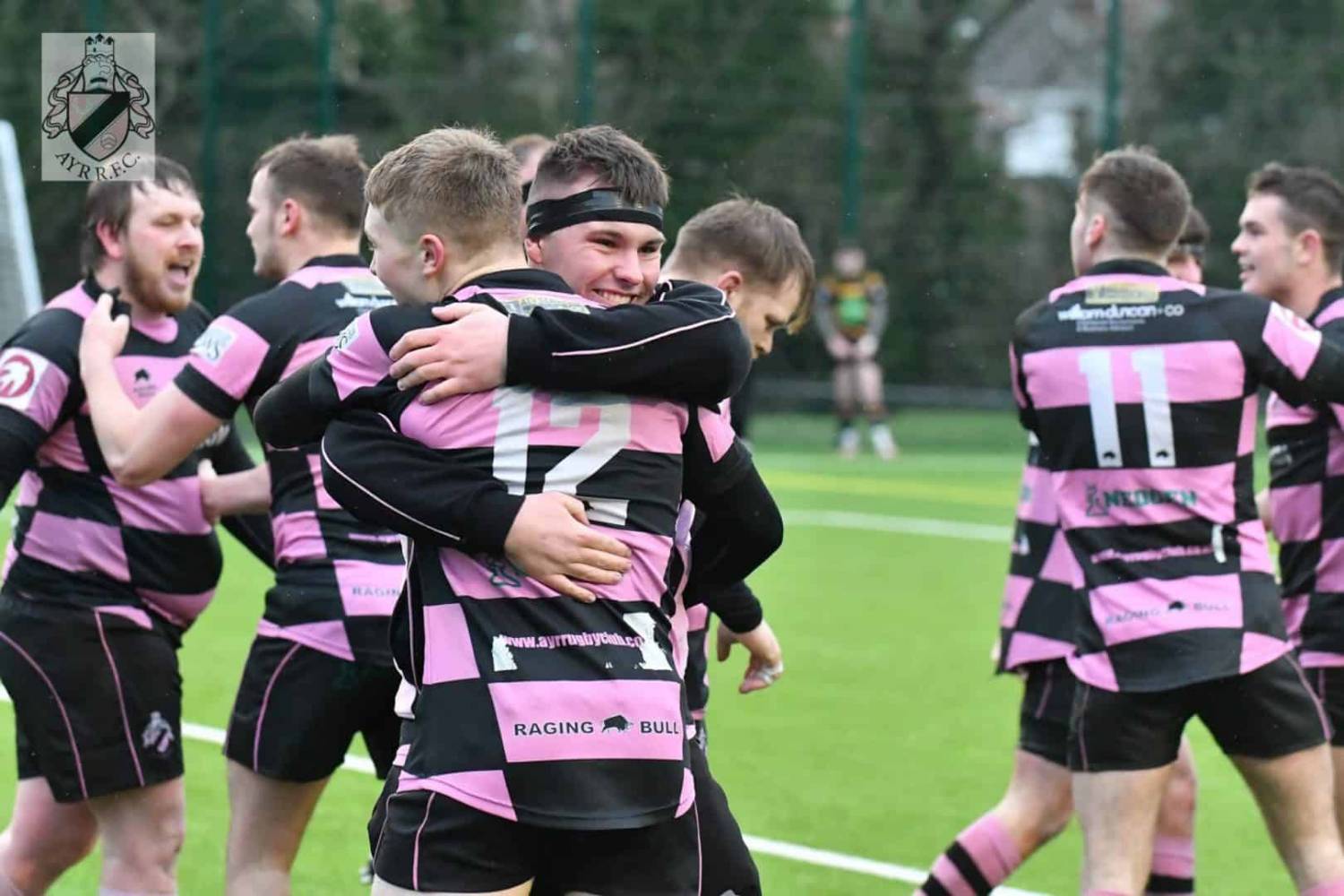 Ayr find victory at the death : Ayr Rugby Football Club
